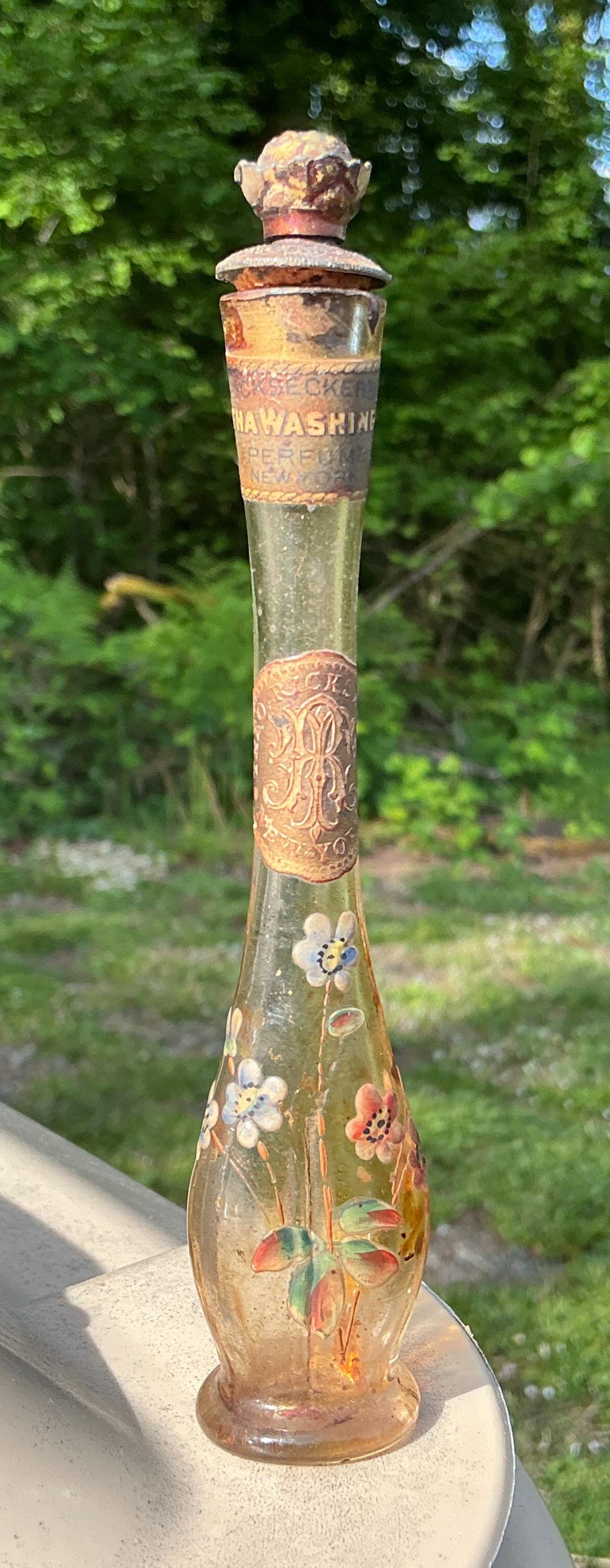 Rare Antique Theo Ricksecker Martha Washington Perfume Bottle 1800's - Etsy