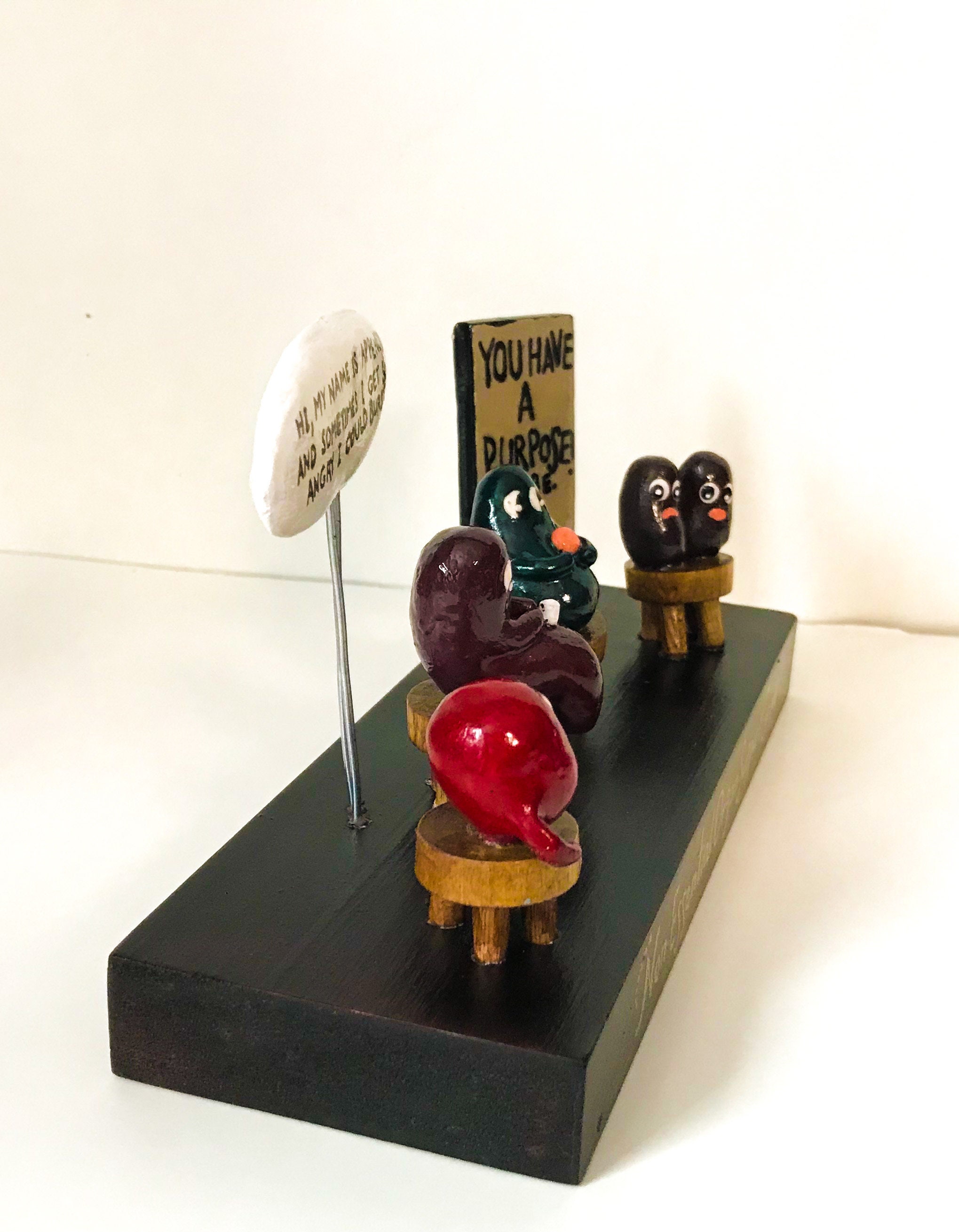 Non-essential Organ Support Group Pun Sculpture Art - Etsy