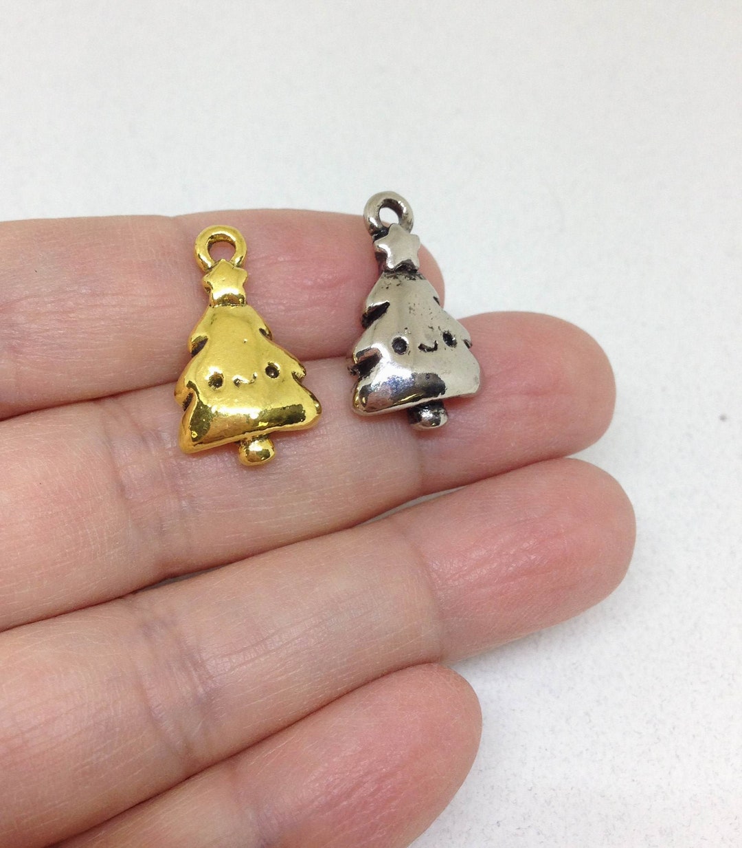 20/10/50 Christmas Tree Charm Cute Charm Forest Charm - Etsy