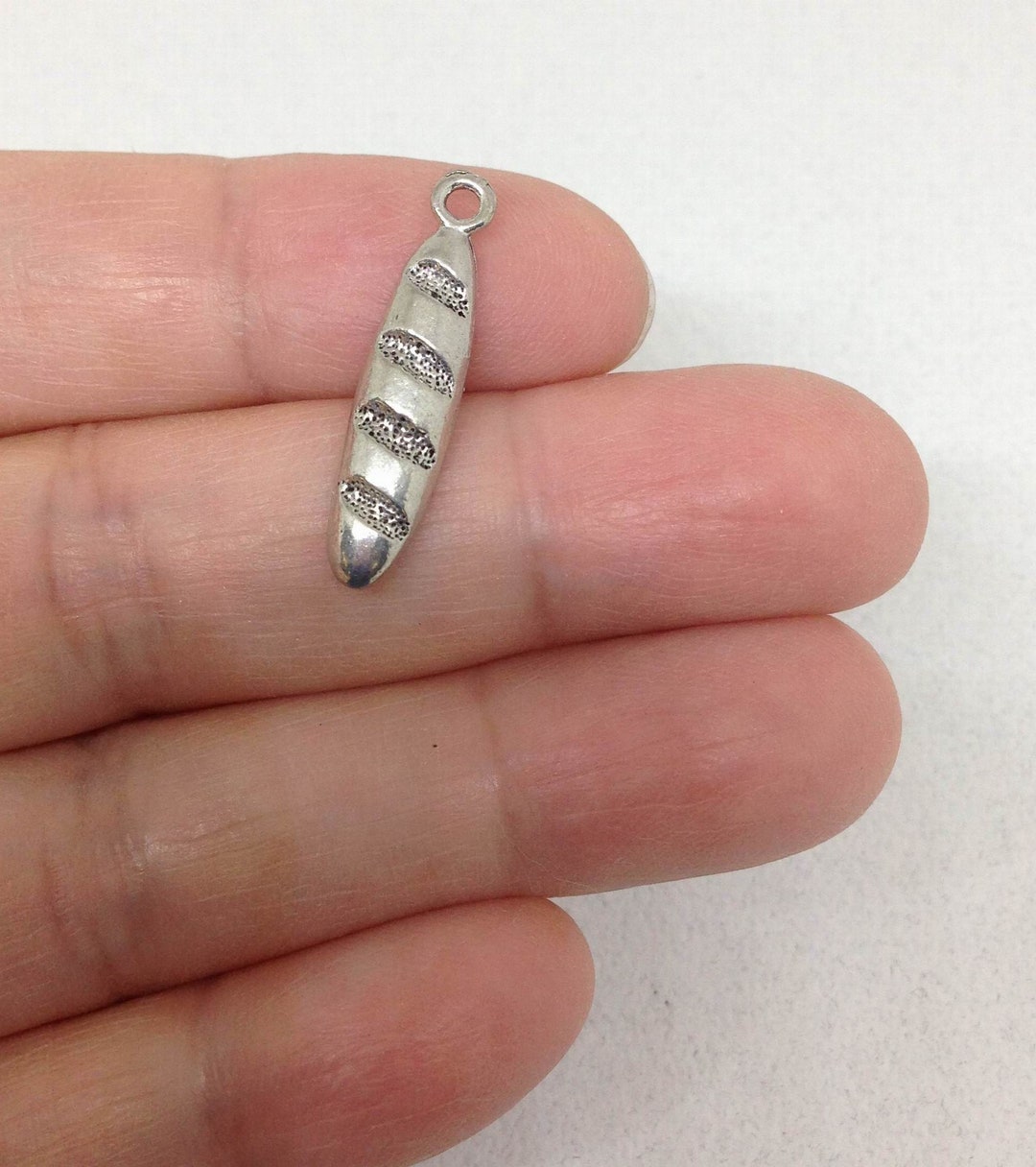 10/20/50 French Bread Charm Baguette Charms Food Charms - Etsy