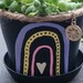 Cute Plant Pot, Rainbow Planter, Modern Rainbow Flower Pot, Planter ...