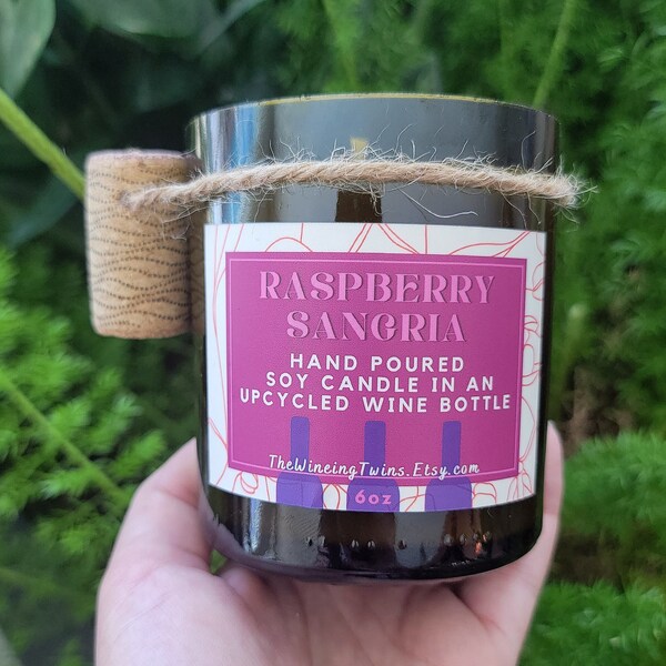 Wine Scented Candle - Etsy
