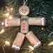 Wine Cork Gingerbread Man Ornament - Etsy