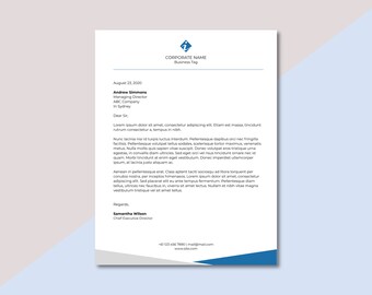 Digital letterhead | Etsy