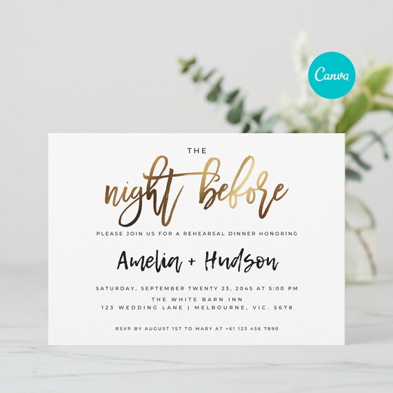 Home Décor Wall Décor Canva Template Digital Download Elegant Invite ...