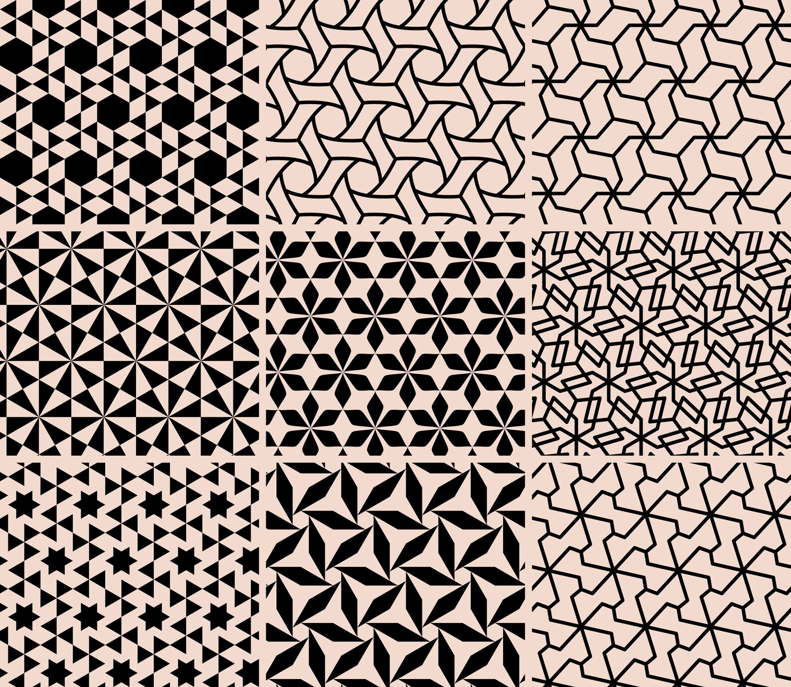 Patrón SVG de repetición sin costuras Plantilla Archivo de | Etsy