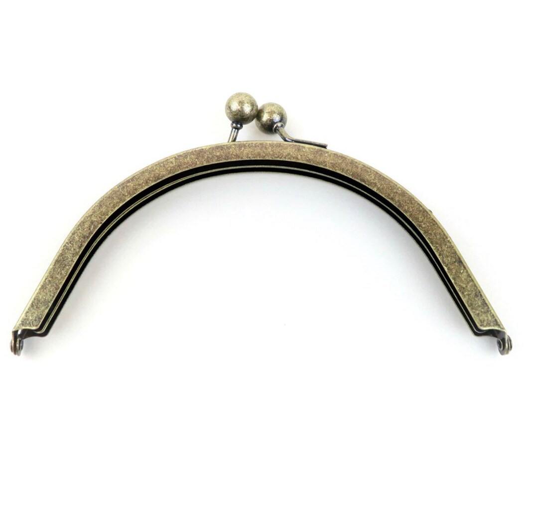 Metal Coin Purse Frame in Antique Brass 6 X 4 - Etsy