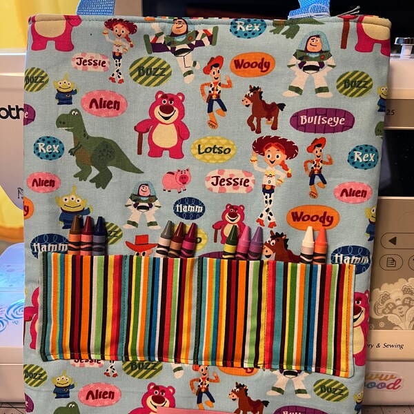 Coloring Book Caddy - Etsy