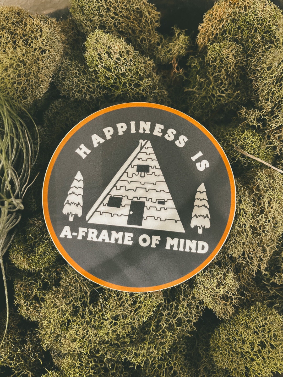 A Frame Vinyl Sticker - Etsy