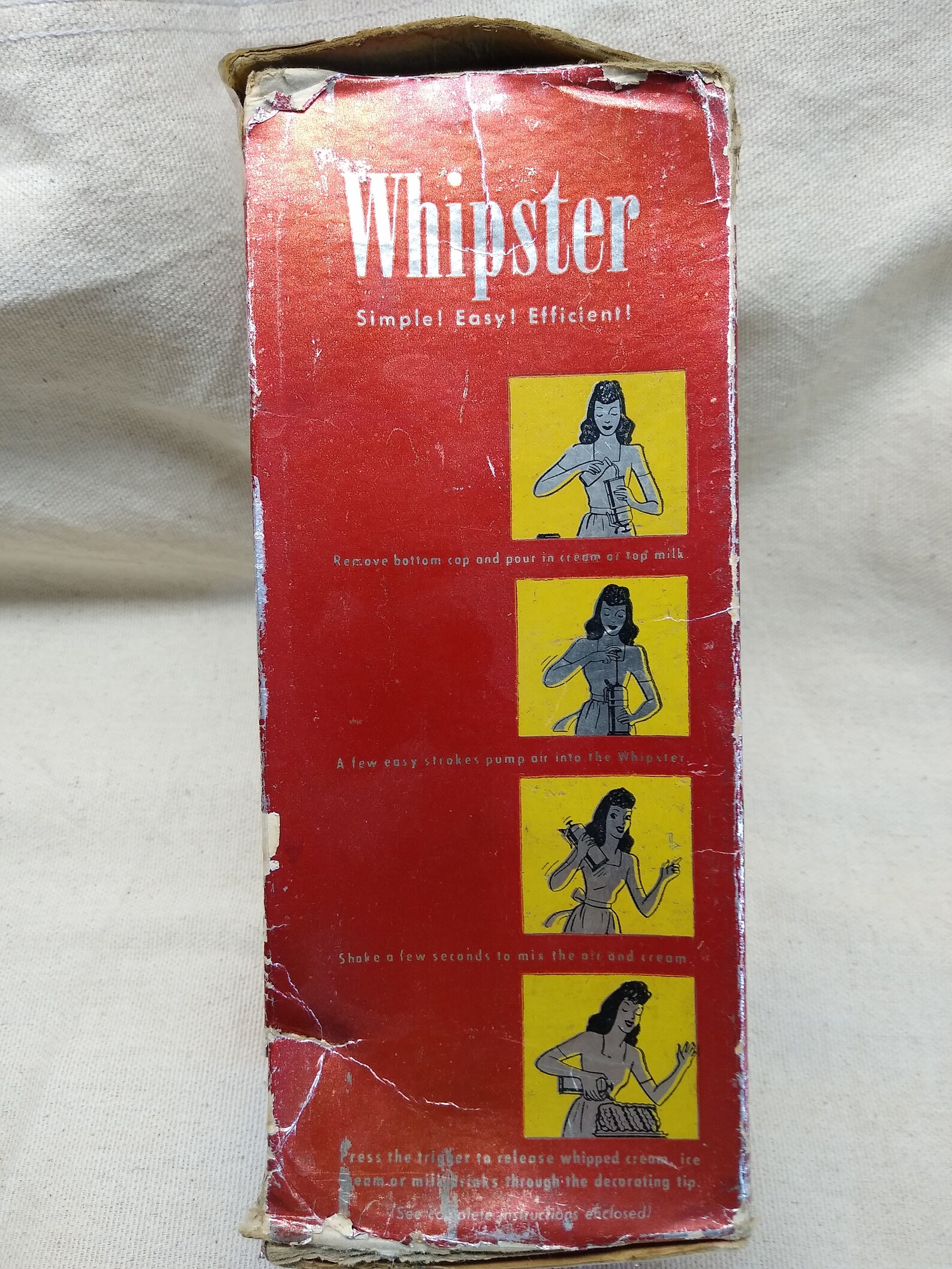Vintage Whipster Like New in Original Box - Etsy