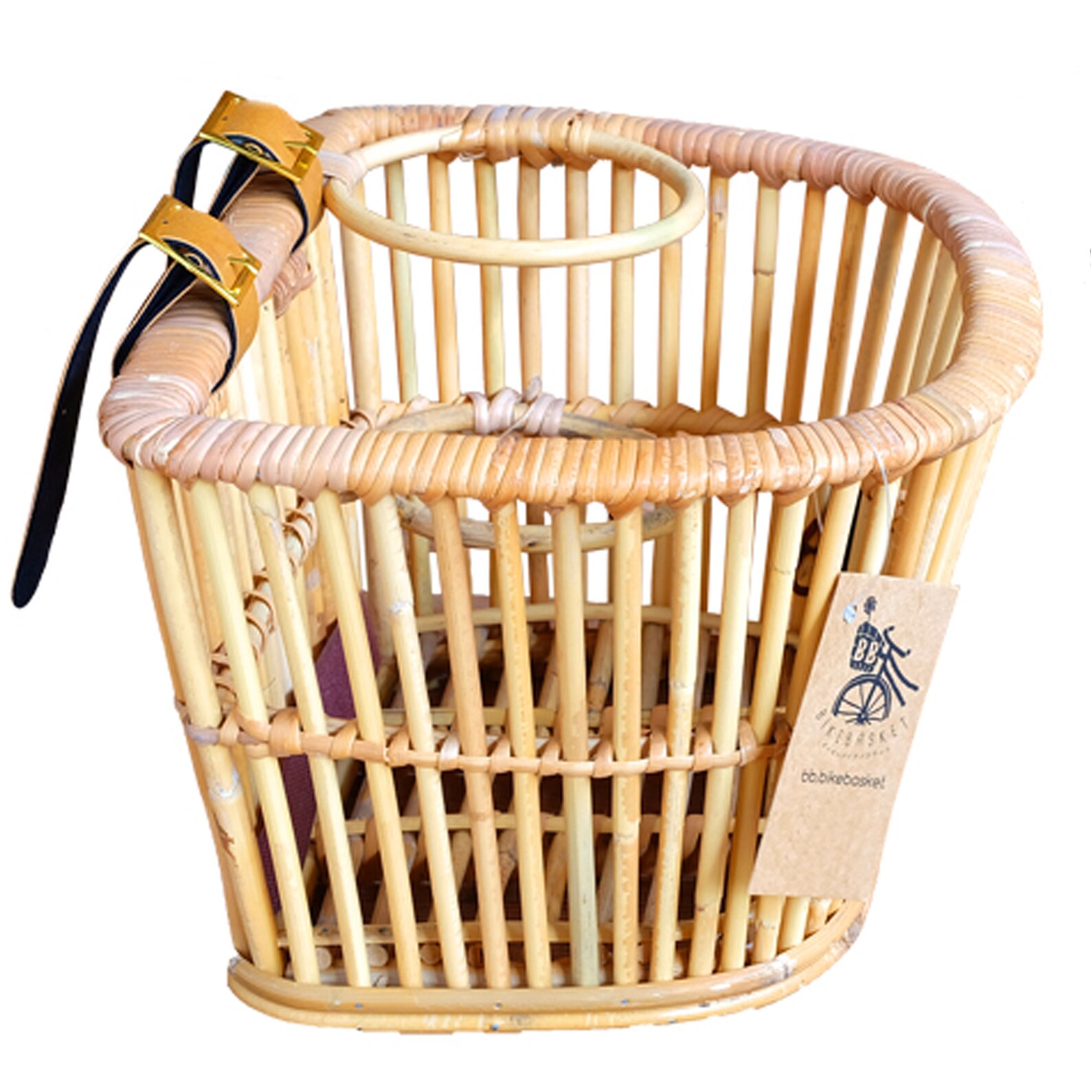 Bb.bikebasket Front Wicker Bike Bicycle Basket With Drink - Etsy Australia
