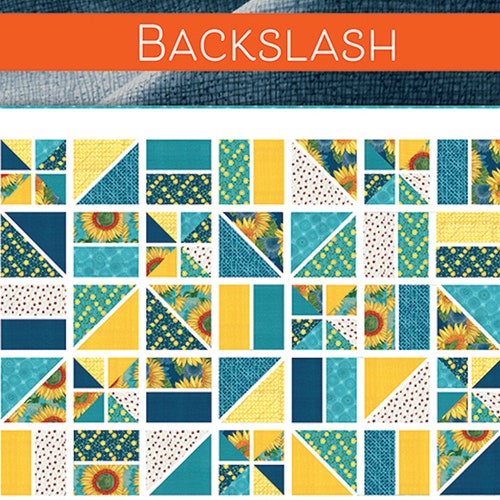 BACKSLASH Quilt Pattern digital PDF by Robin Pickens in | Etsy