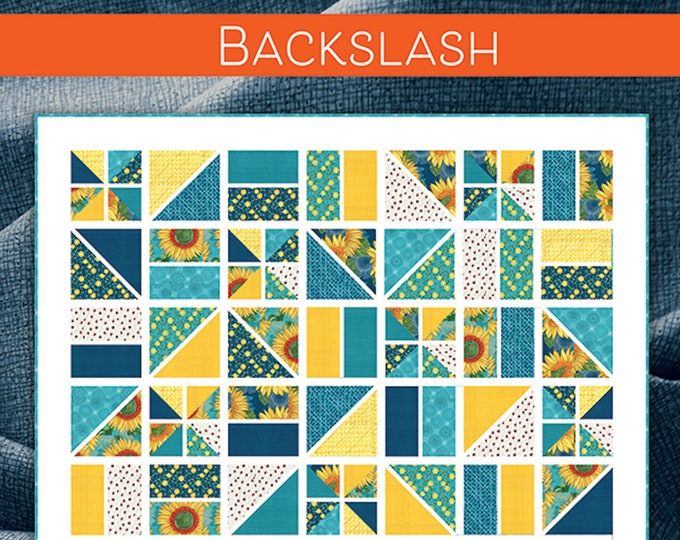Backslash Quilt Pattern by Robin Pickens - Etsy