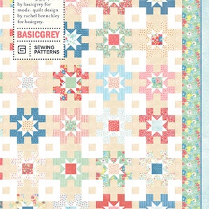 Pitter Patter Quilt Pattern by Basicgrey / Fat Eighths Pattern - Etsy