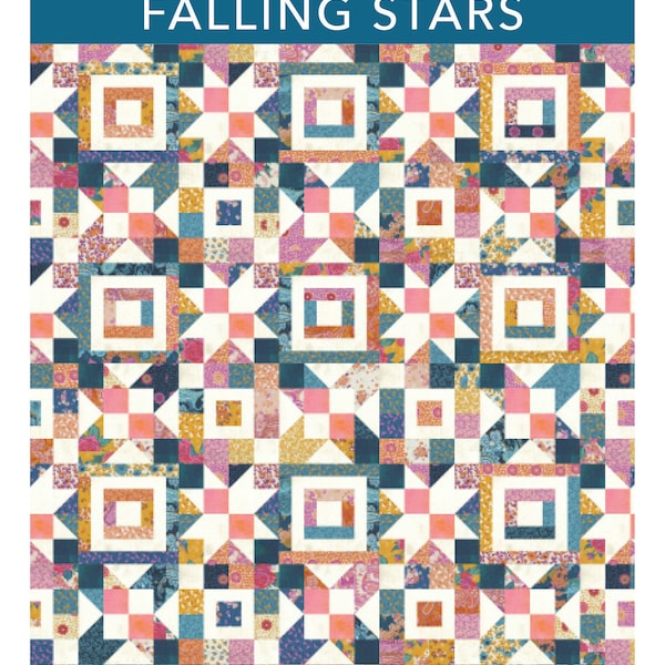 Falling Stars Quilt Pattern - Etsy