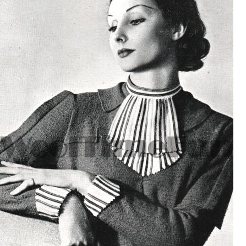 Jabot Collar - Etsy