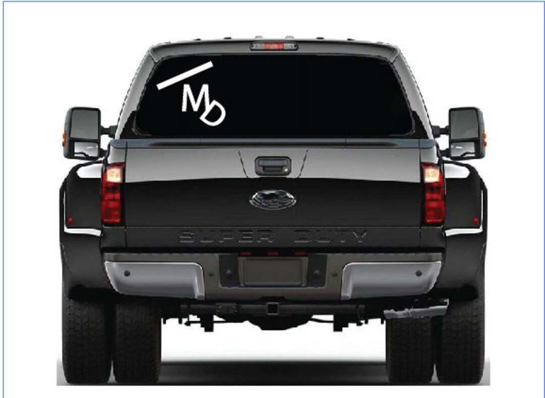 Cattle Brand Decal for Ranch Truck Farm Truck Decal Vehicle - Etsy