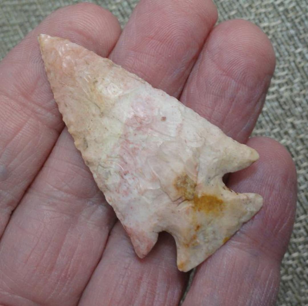 Super Nice Kirk Corner Notch Arrowhead Found in Illinois / Artifact ...