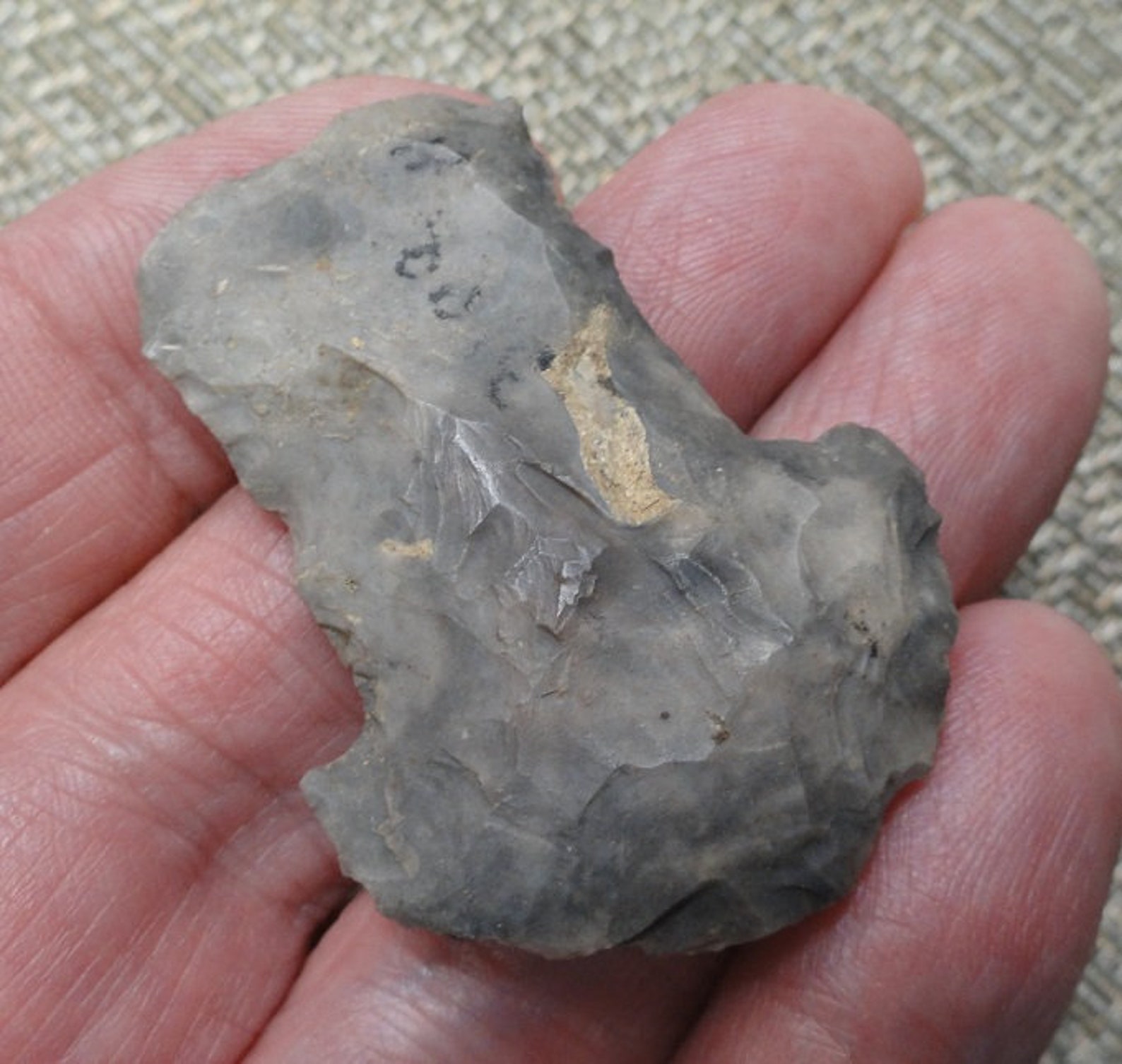 Nice Authentic Hafted End Scraper Found in Ohio / Artifact / Relic ...