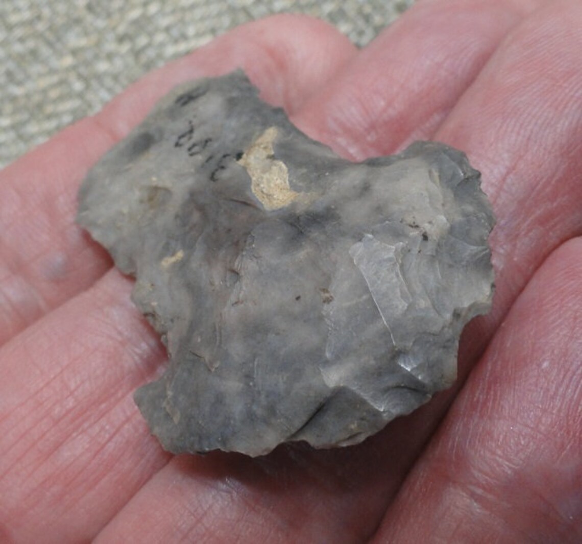 Nice Authentic Hafted End Scraper Found in Ohio / Artifact / Relic ...