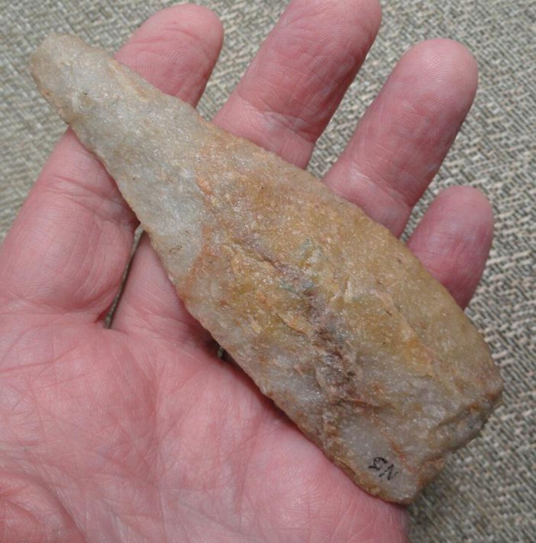 Nice Large Authentic Quartz Drill Found in New Jersey / Artifact / Relic / Arrowhead - Etsy