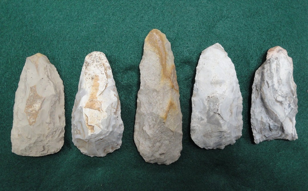 Nice Group of 5 Authentic Flint Tools Found in Missouri / Artifact ...