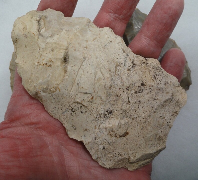 3 Authentic Prehistoric Indian Scrapers or Tools / Artifact / Relic ...