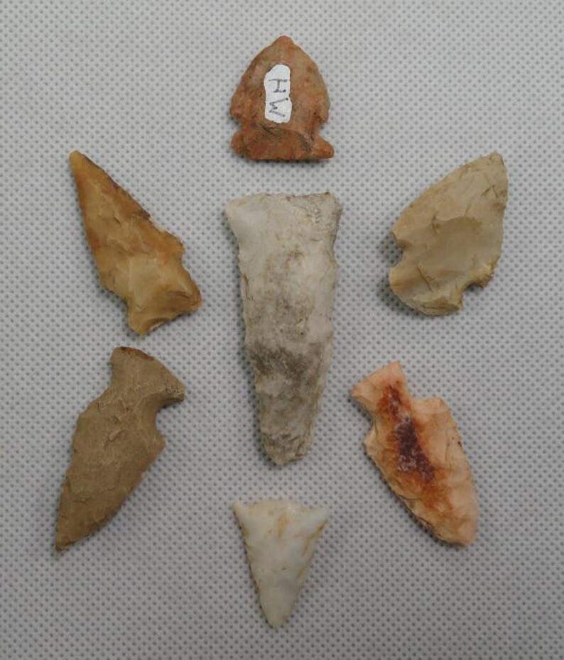 7 Really Nice Arrowheads Found in Missouri / Artifact / Relic ...