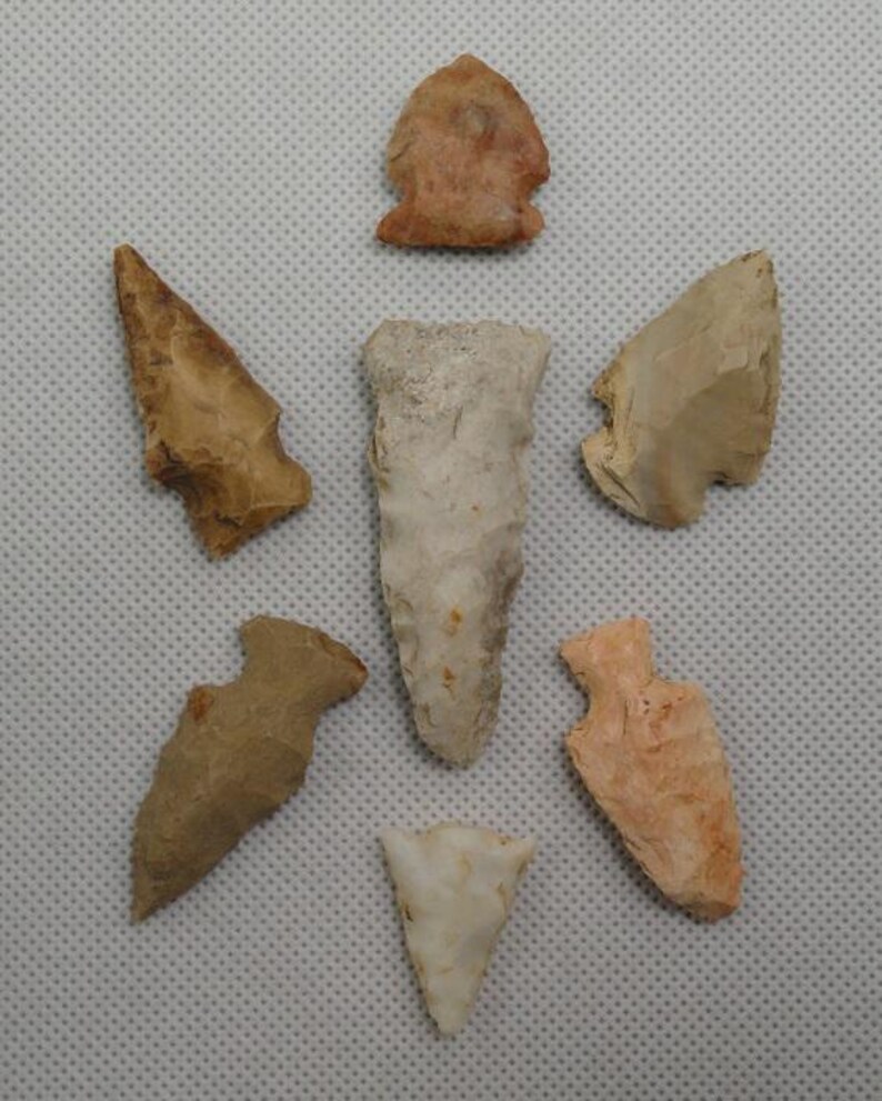 7 Really Nice Arrowheads Found in Missouri / Artifact / Relic ...