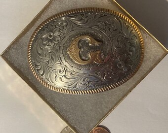 3 Letter Belt Buckle - Etsy