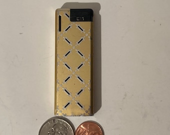Vintage Metal Lighter, Milord, Gold Plated, Made in Japan, Cigarettes ...