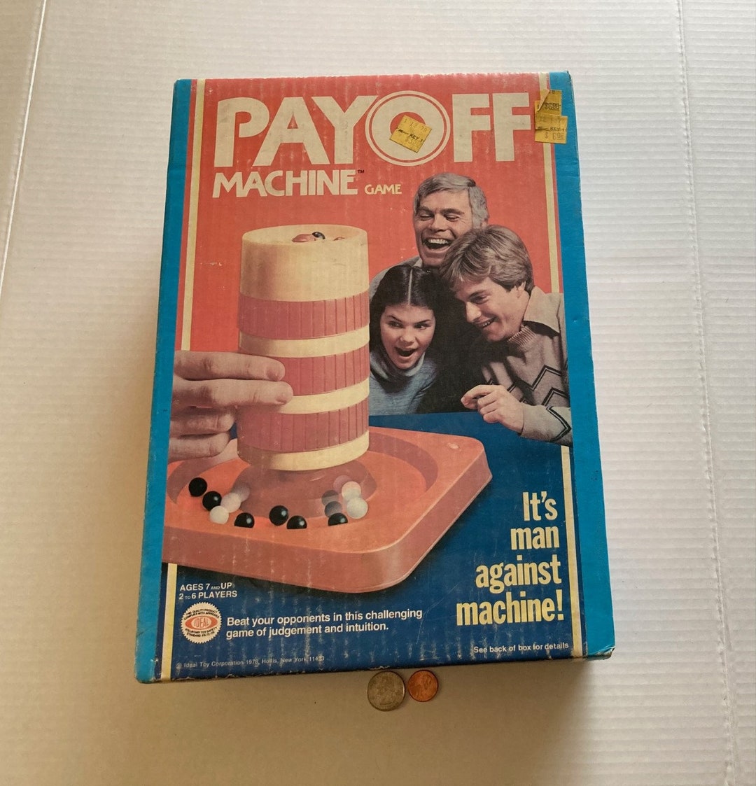 Vintage 1978 Unopened Factory Sealed Payoff Machine Game, Made in USA ...