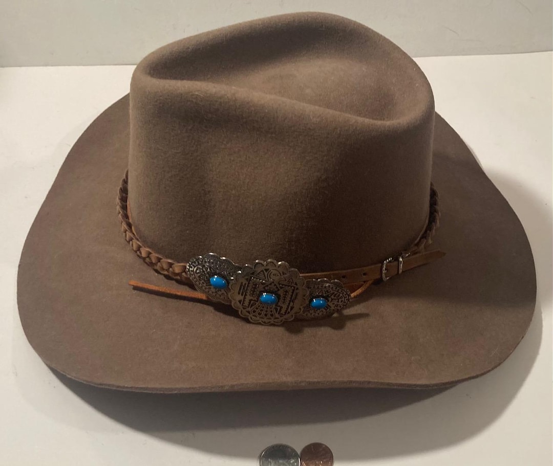 Vintage Cowboy Hat, Silver Spur, Hondo, Size 7 1/4, Nice, Quality ...