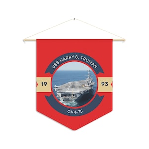 USS Harry S. Truman CVN-75 POD Navy Ship Pennant - Etsy
