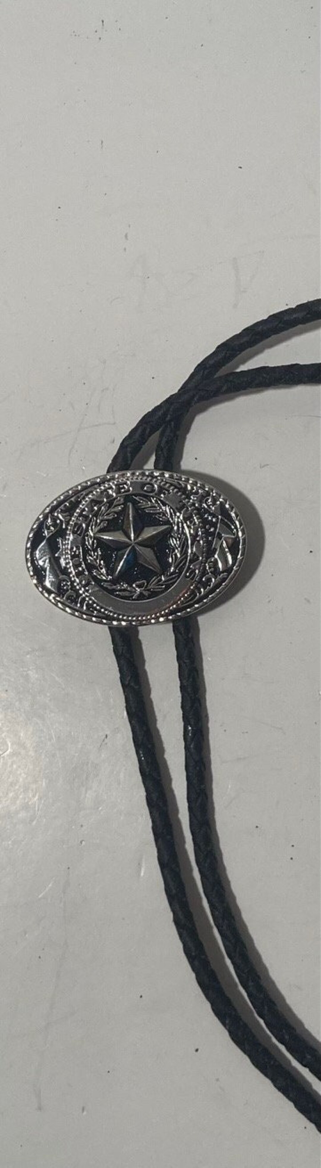 Vintage 1986 Metal Bolo Tie, the State of Texas, Nice Western Design, 1 ...