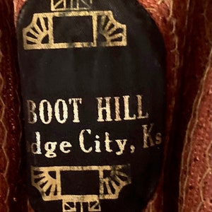 Vintage Cowboy Hat, Boot Hill, Dodge City, Size 7 1/4, Quality, Cowboy ...