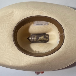 Vintage Cowboy Hat, Ivory, White, Larry Mahan Hat Collection, Milano ...