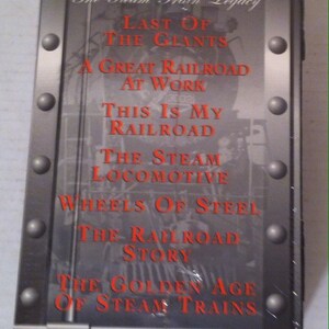 Vintage 1995 America Railroad the Steam Train Legacy Made in - Etsy