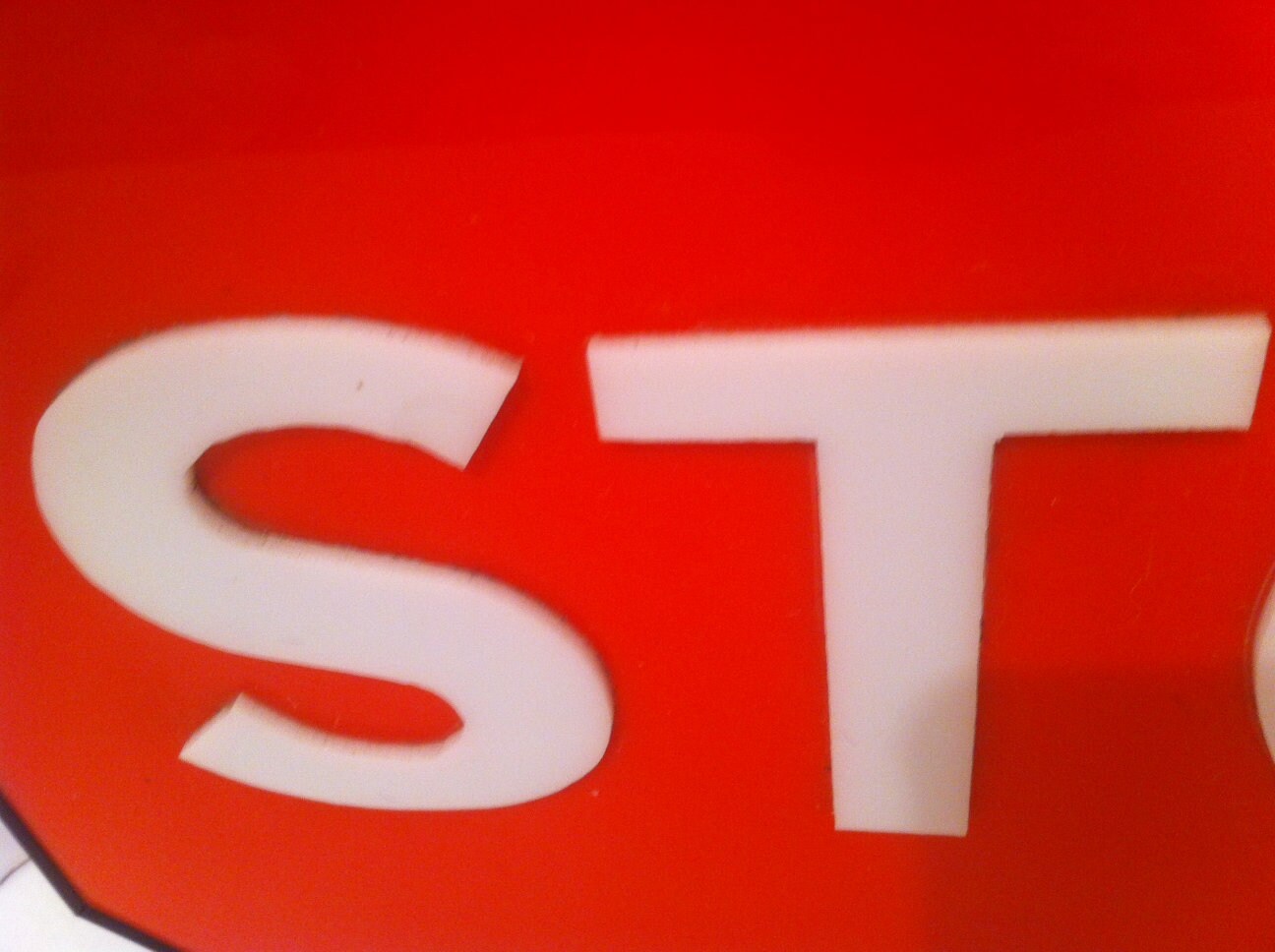 Vintage Stop Sign Light Box Acrylic Stop Sign 15 X 15 X 5 - Etsy