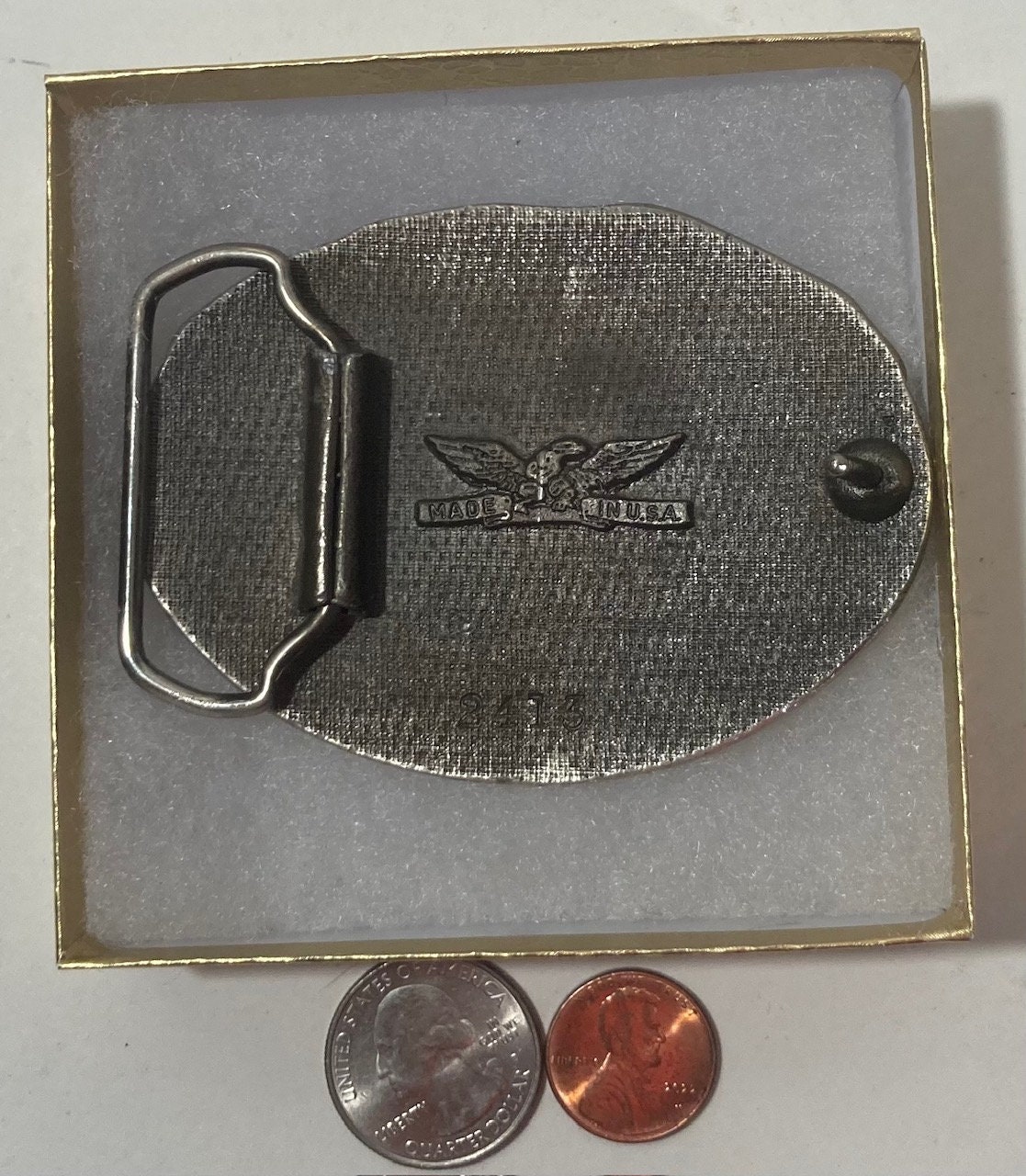 Vintage 1991 Metal Belt Buckle, Nice Enamel, Operation Desert Storm ...