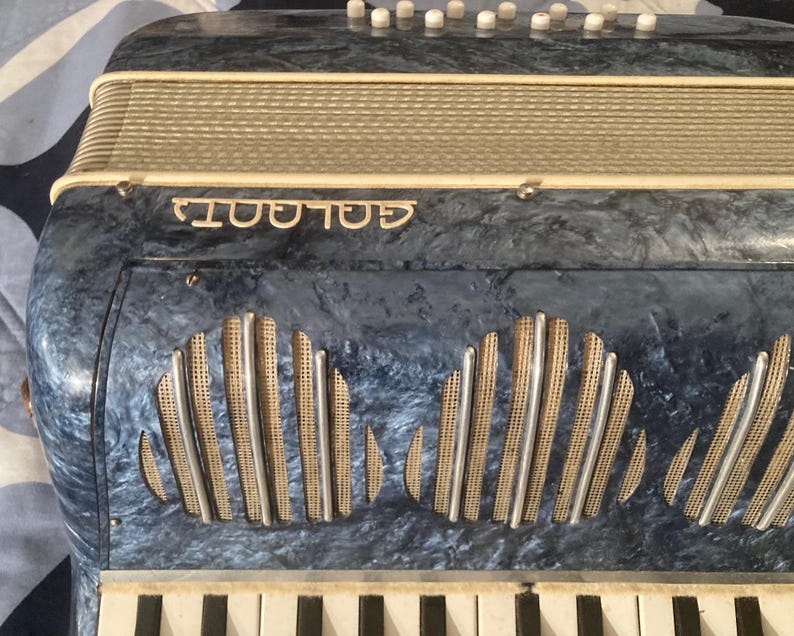 Vintage Musical Instrument, Galanti Accordion, Made in Italy, Works ...