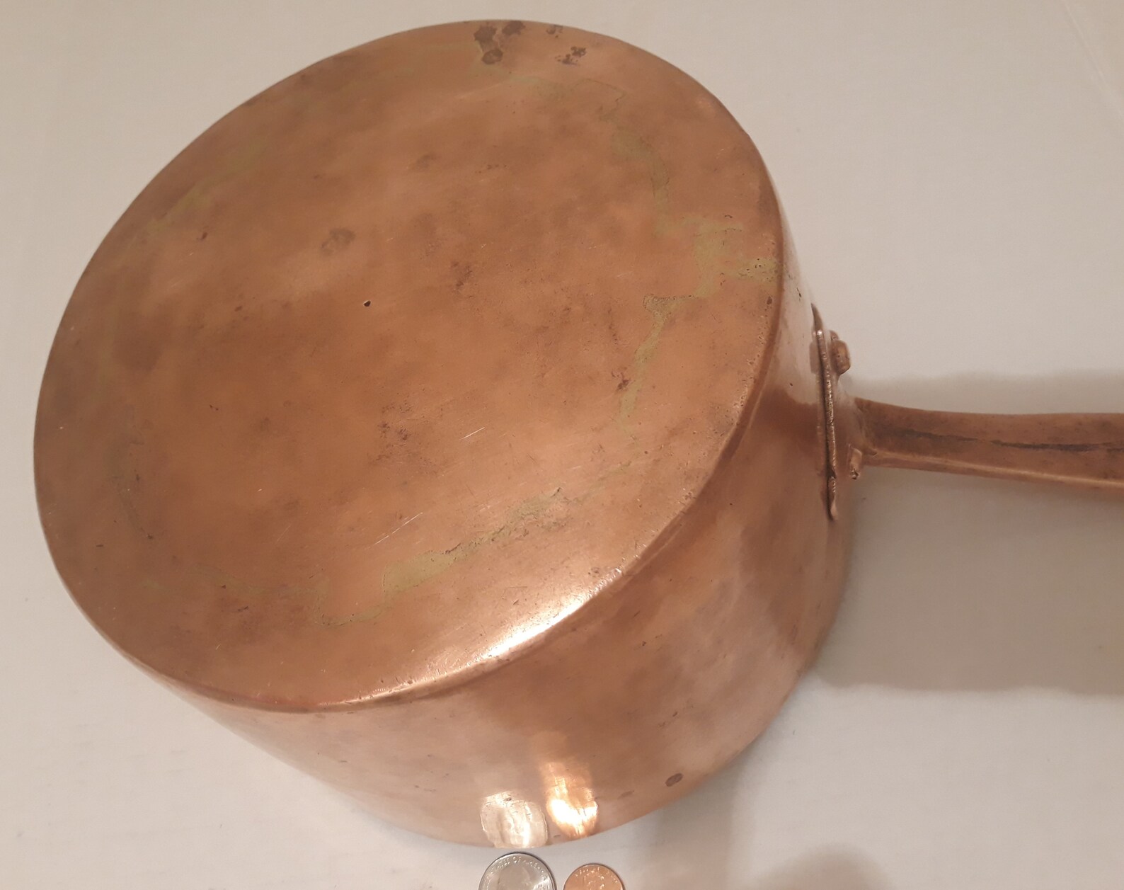 Vintage Copper Pot, Hammered Metal, Super Heavy Duty & Quality, 18 ...