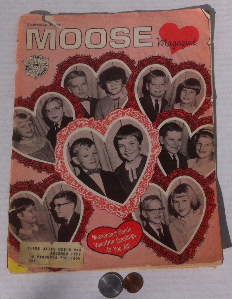 Vintage 1968 Moose Magazine Mount Morris Illinois Vintage | Etsy