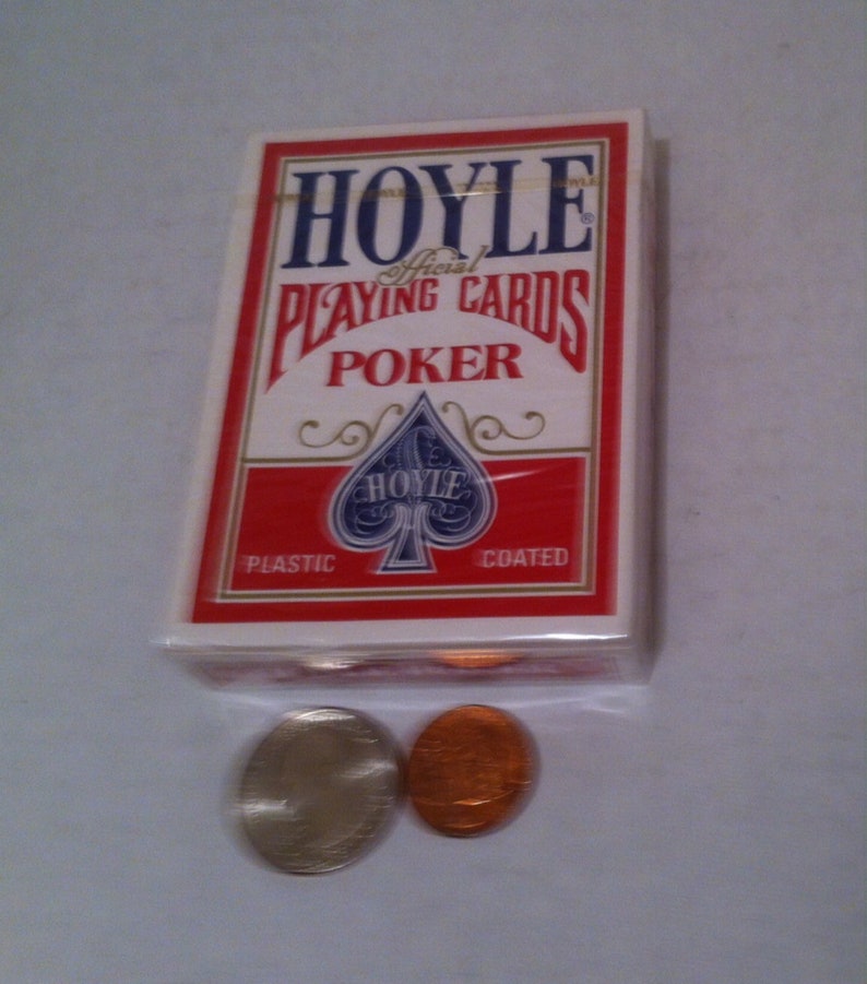 Vintage Poker Playing Cards, Still Factory Sealed, Hoyle, 5 Card Stud ...