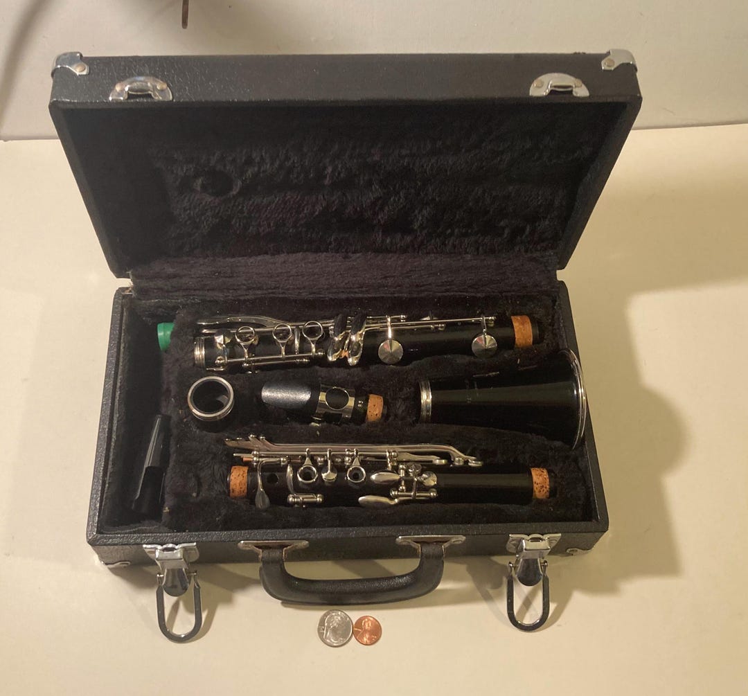 Musical Instrument, Clarinet, Pathfinder, in Hard Case, Black Felt ...