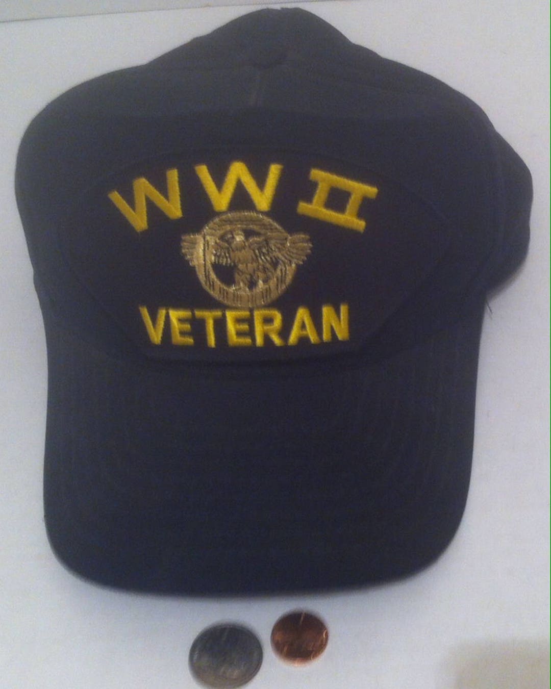 Vintage U.S. Navy Hat, Ballcap, Command Ball Cap, WWII Veteran, Made in ...