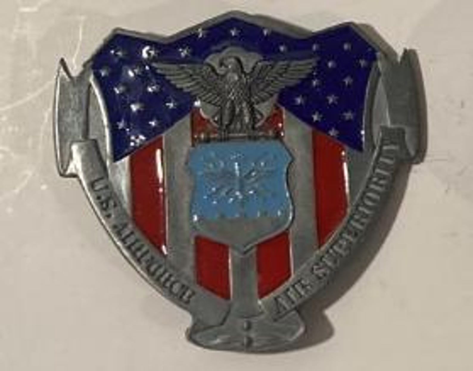 Vintage Metal Belt Buckle, US Air Force Belt Buckle Military Air ...