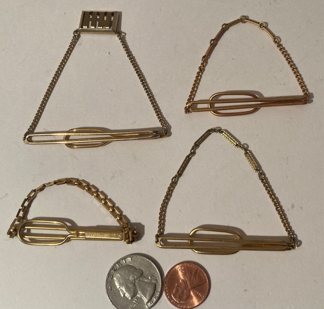 4 Vintage Pins, Brass, Woman, Sculpture, Quality, Heavy Duty, Made in ...