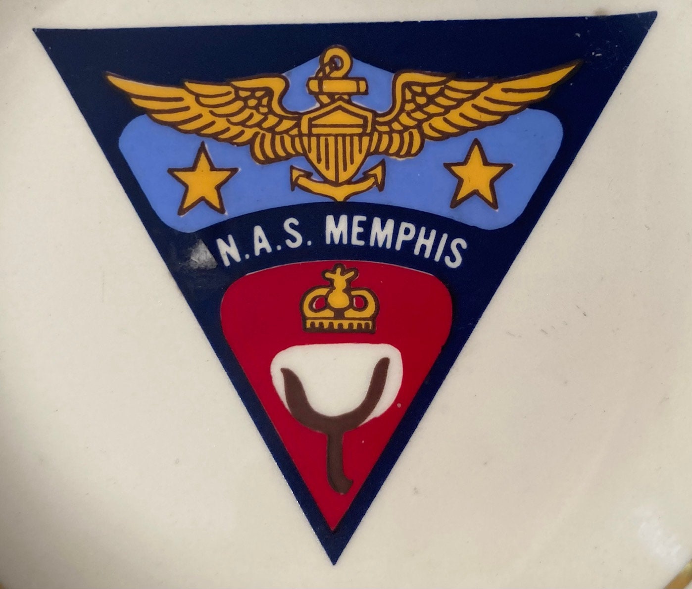 Vintage Command Ashtray NAS Memphis Naval Air Station Navy - Etsy