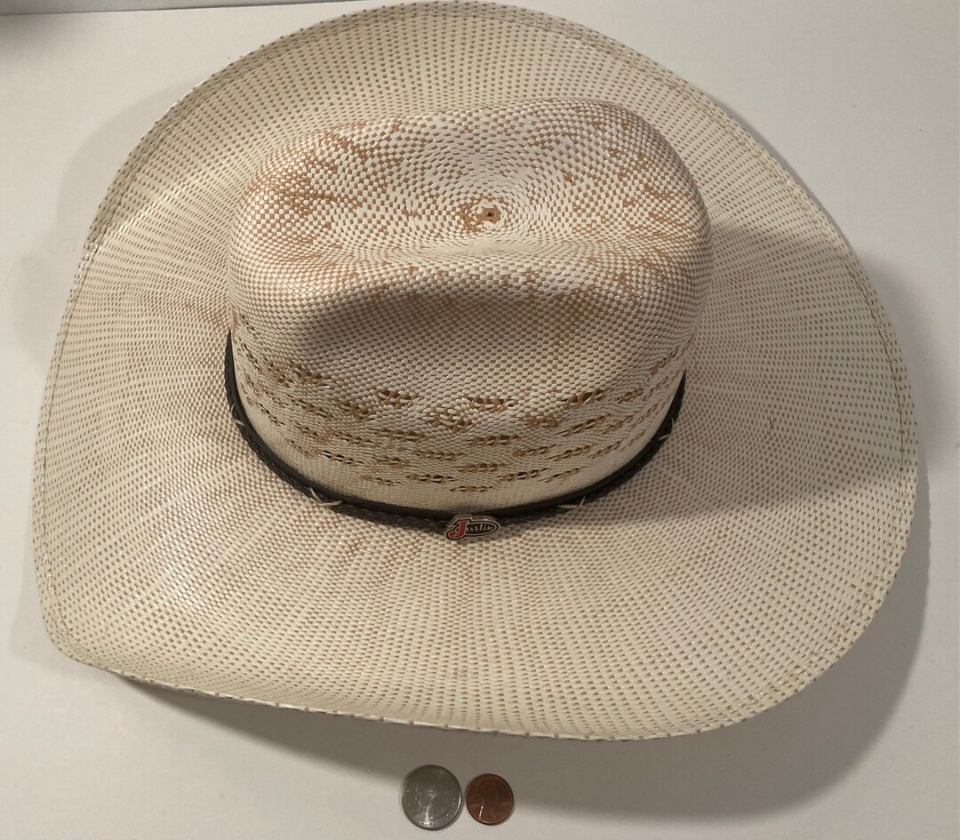 Vintage Cowboy Hat, Justin, Size 7, Nice, Quality, Cowboy, Western Wear ...
